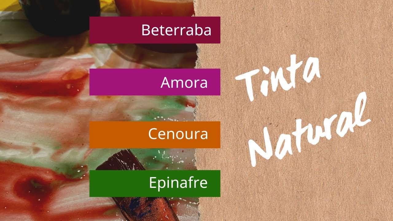 TINTA NATURAL - BETERRABA / CENOURA/ ESPINAFRE (TINTA CASEIRA) - YouTube