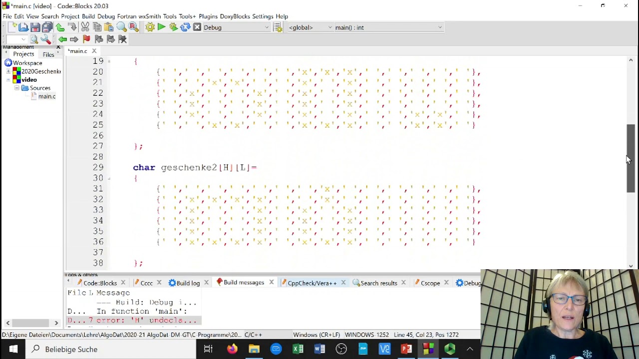 2020 Xmas Coding - ugly and superfluous - YouTube