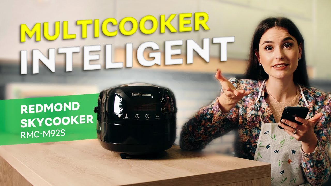 REDMOND SKYCOOKER M92S: Un multicooker inteligent - YouTube