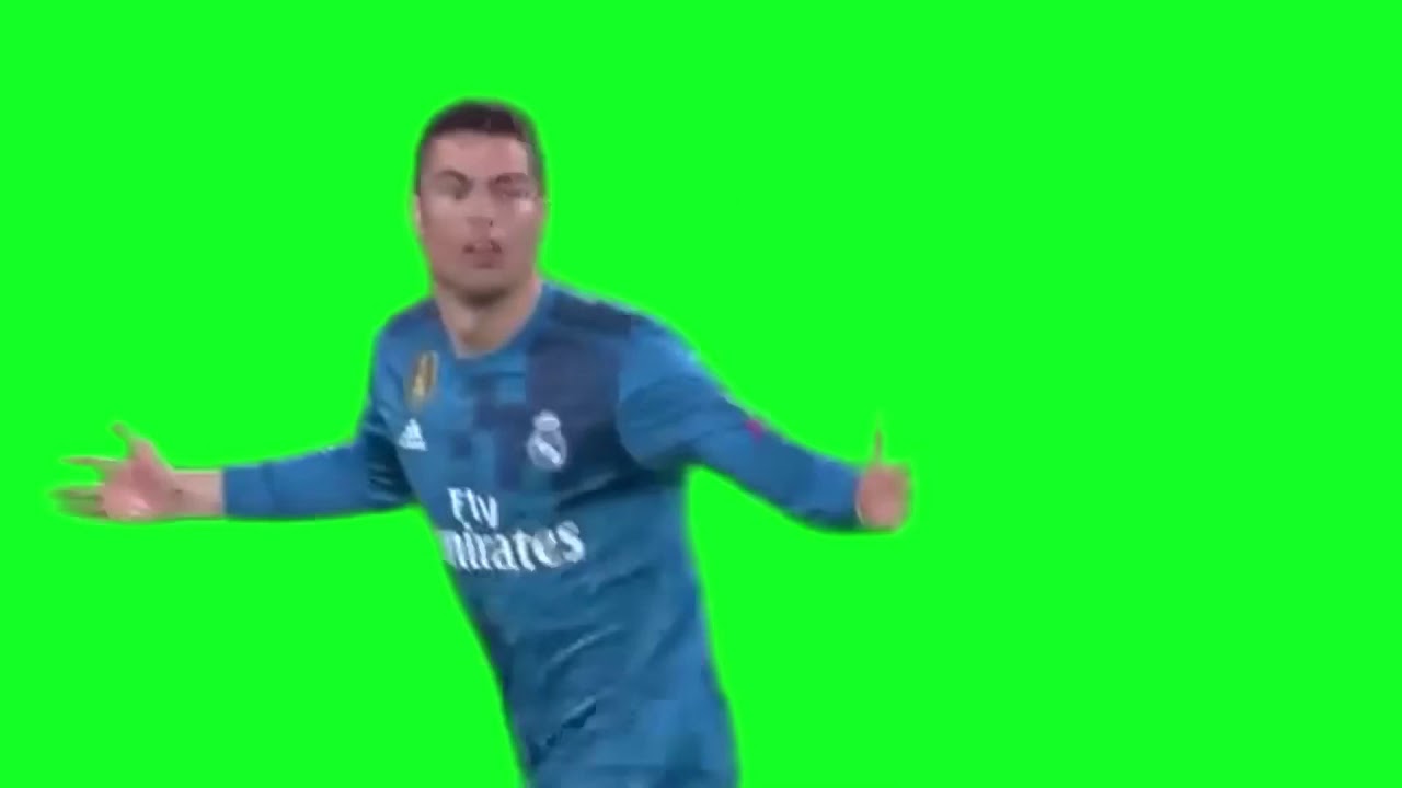 Ronaldo green screen - YouTube