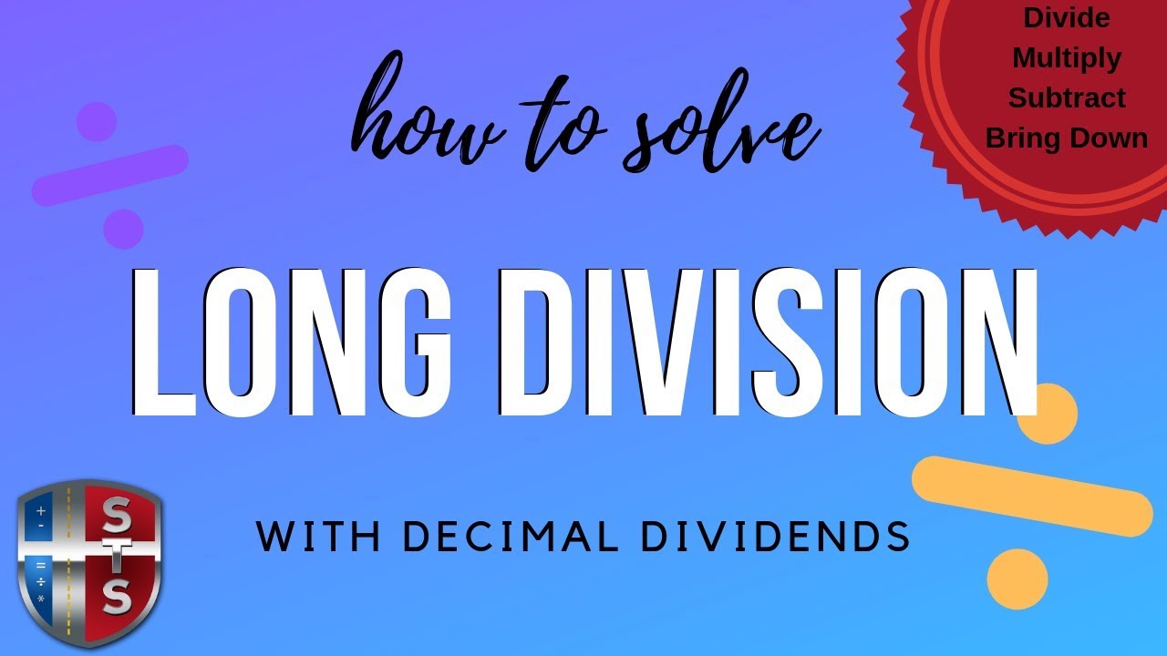 How To Solve Long Division With Decimal Dividends YouTube how-to-solve-long-division-with-decimal-dividends-youtube