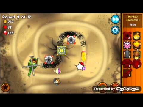 Helicopter mission - Bloons Monkey City - YouTube