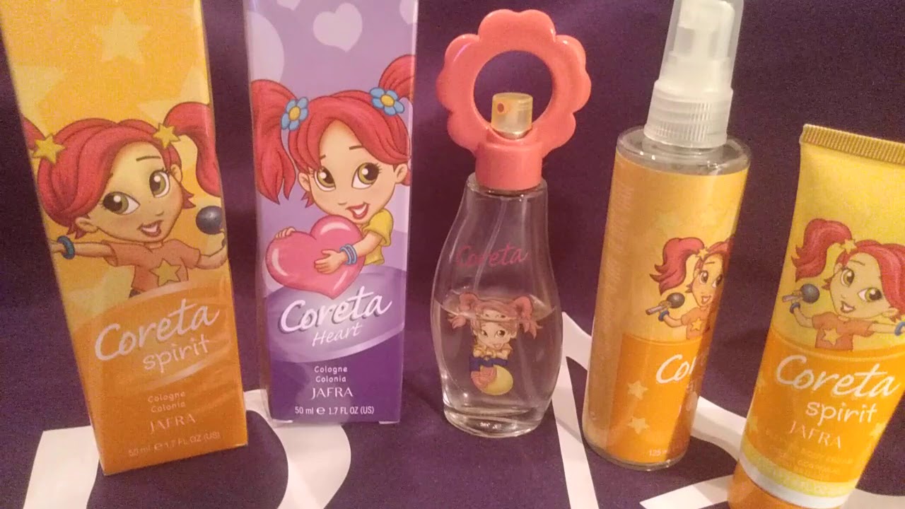 Jafra Coretas perfumes - YouTube