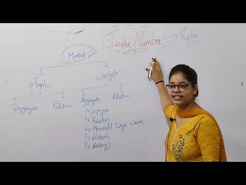 #1#Lecture-1||Index numbers||Statistics||Methods of index number||CA ...
