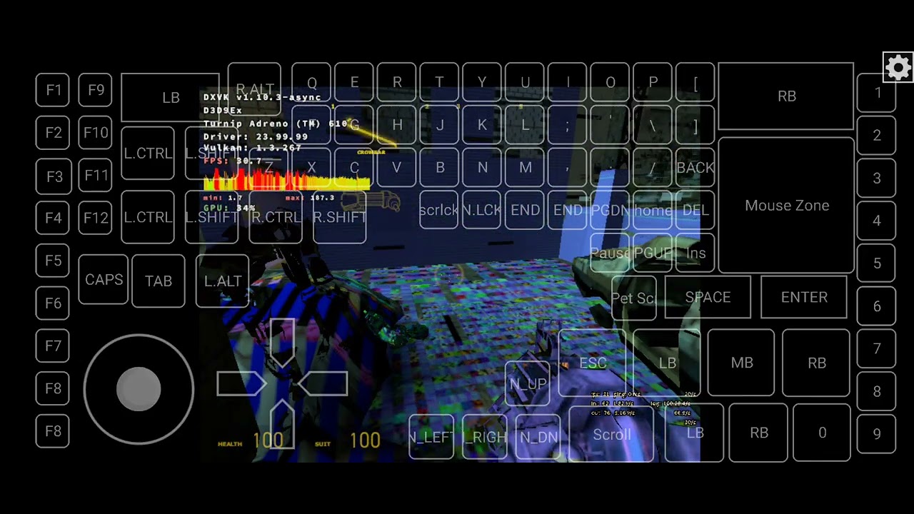 Half Life 2 Mobox Box64 Droid Android - YouTube