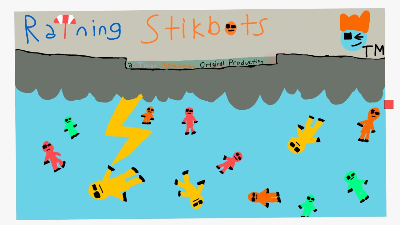 Raining stikbots #stikbot - YouTube