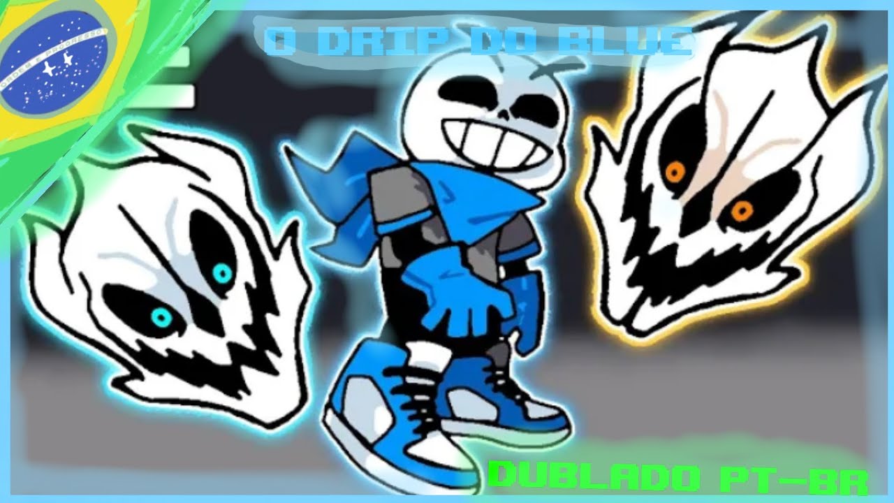 SANS GASTER BLASTER BLASTERS;RE Dublado [underswap] - YouTube