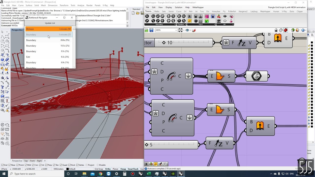 Grasshopper Tips: MetaHopper Bottleneck Navigator + set up a Data Dam ...