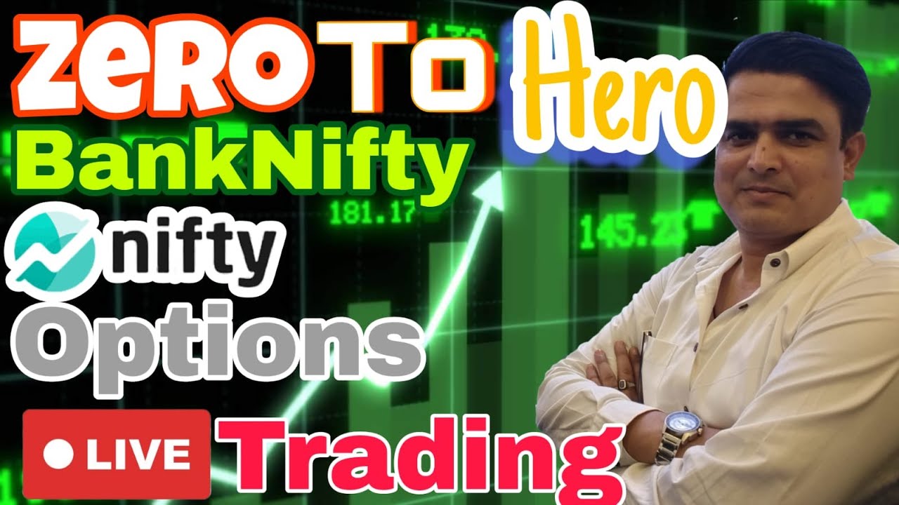 Hero To Zero Banknifty/Nifty Option Trading & sbin chart live analysis ...