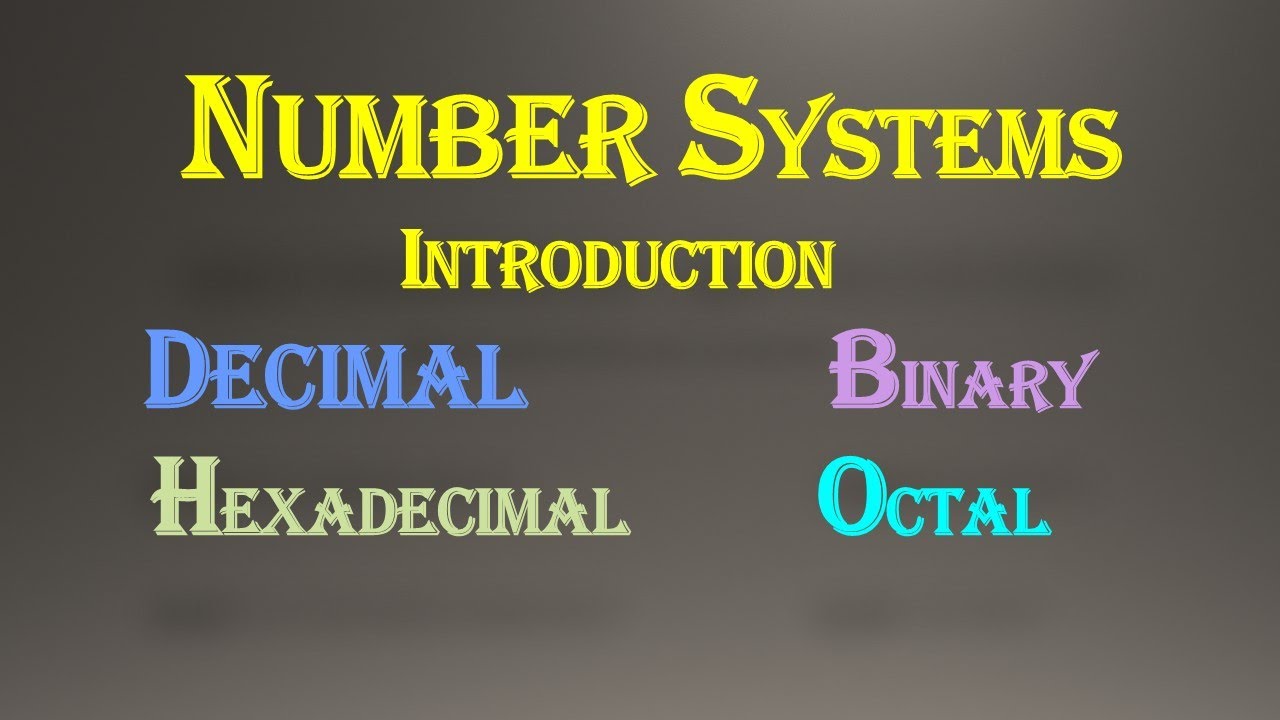 Number Systems Introduction Base Or Radix In Number Systems YouTube number-systems-introduction-base-or-radix-in-number-systems-youtube