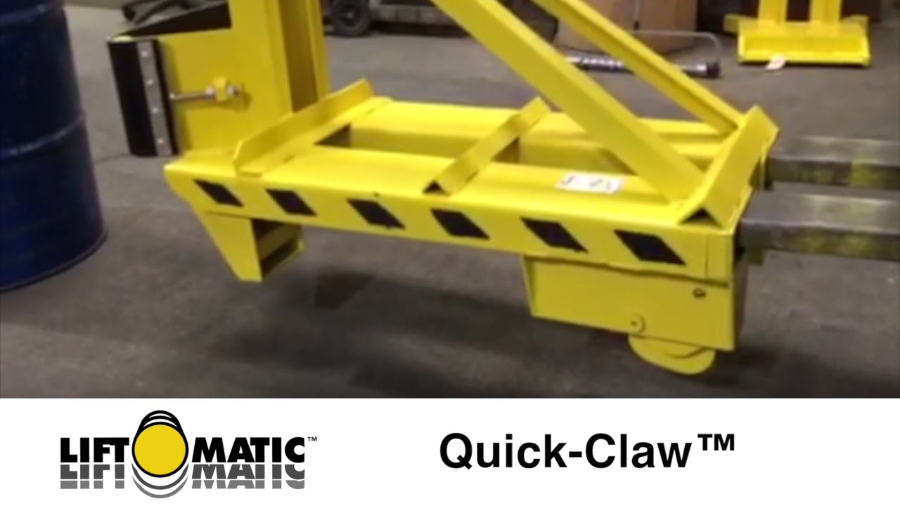 Liftomatic's Quick-Claw™ - YouTube