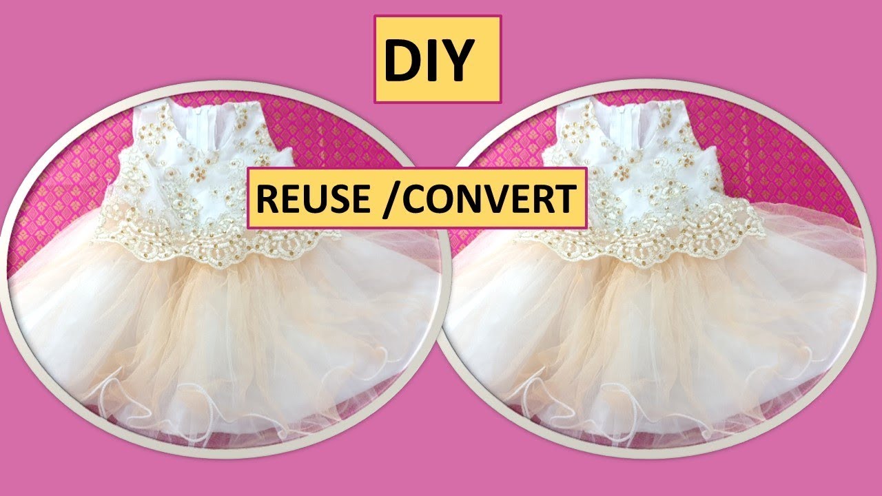 How to Reuse Old Frock/DIY - YouTube