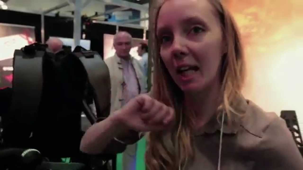 45kg woman holding a 15kg camera with a 6kg Exoskeleton - YouTube