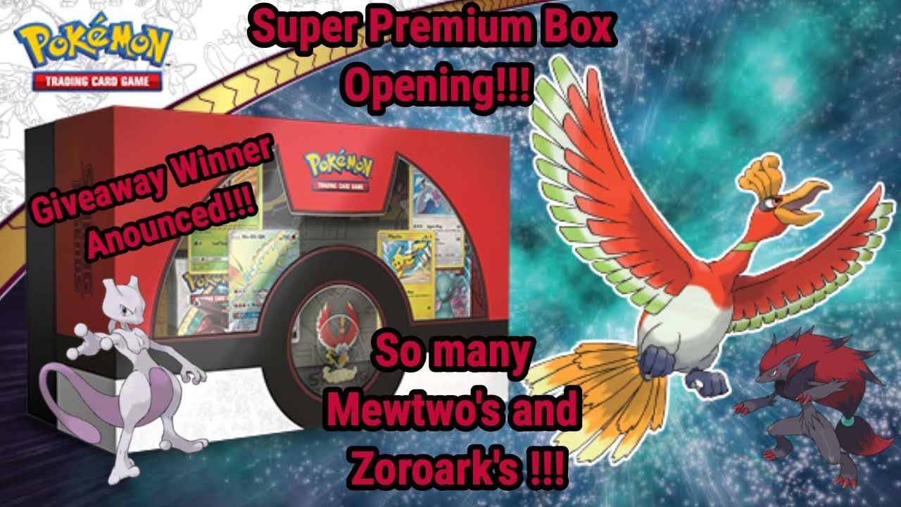 Giveaway Winner!!! + Pokemon Super Premium Collection Box Opening ...