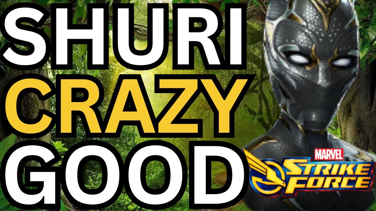 SHURI HAS SOME INSANE PLUG AND PLAY POTENTIAL | MARVEL Strike Force ...