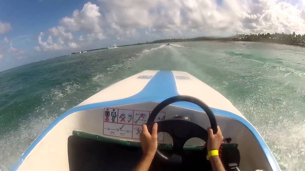 Bavaro Speed Boat Excursion | Punta Cana Tours - YouTube