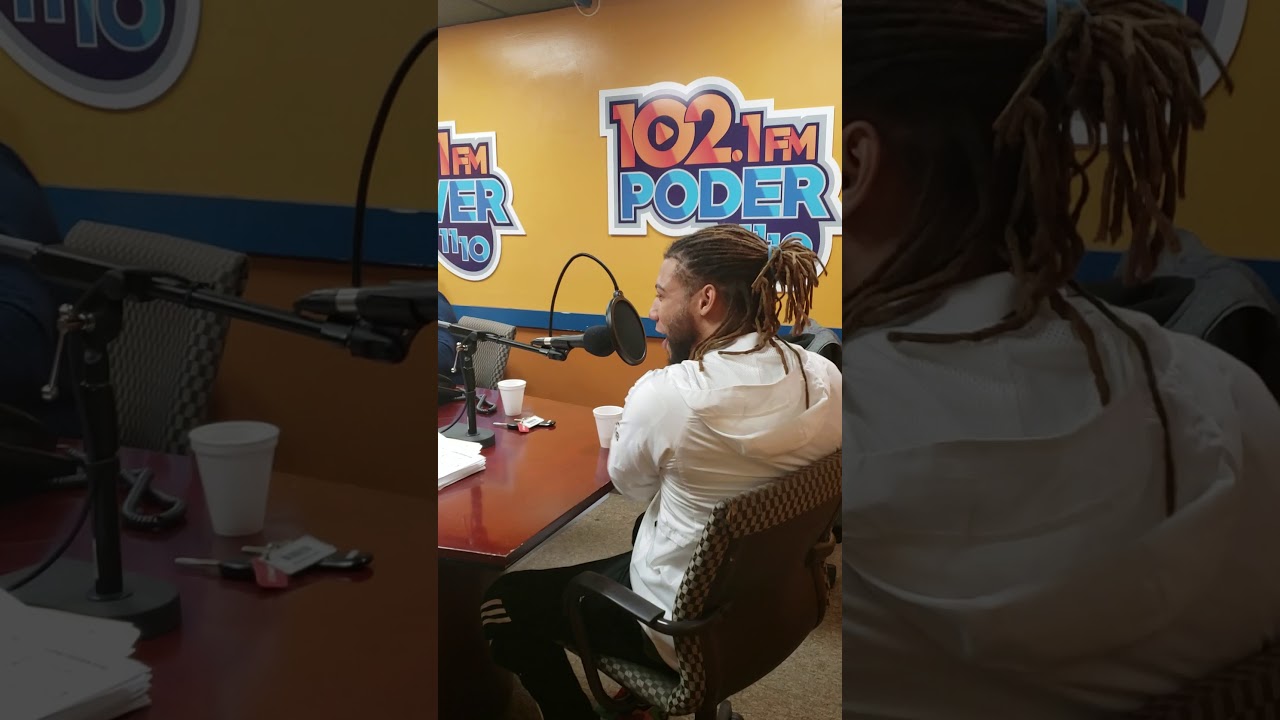 Entrevista chistosa con El Valiente y JV en power 102.1 FM - YouTube