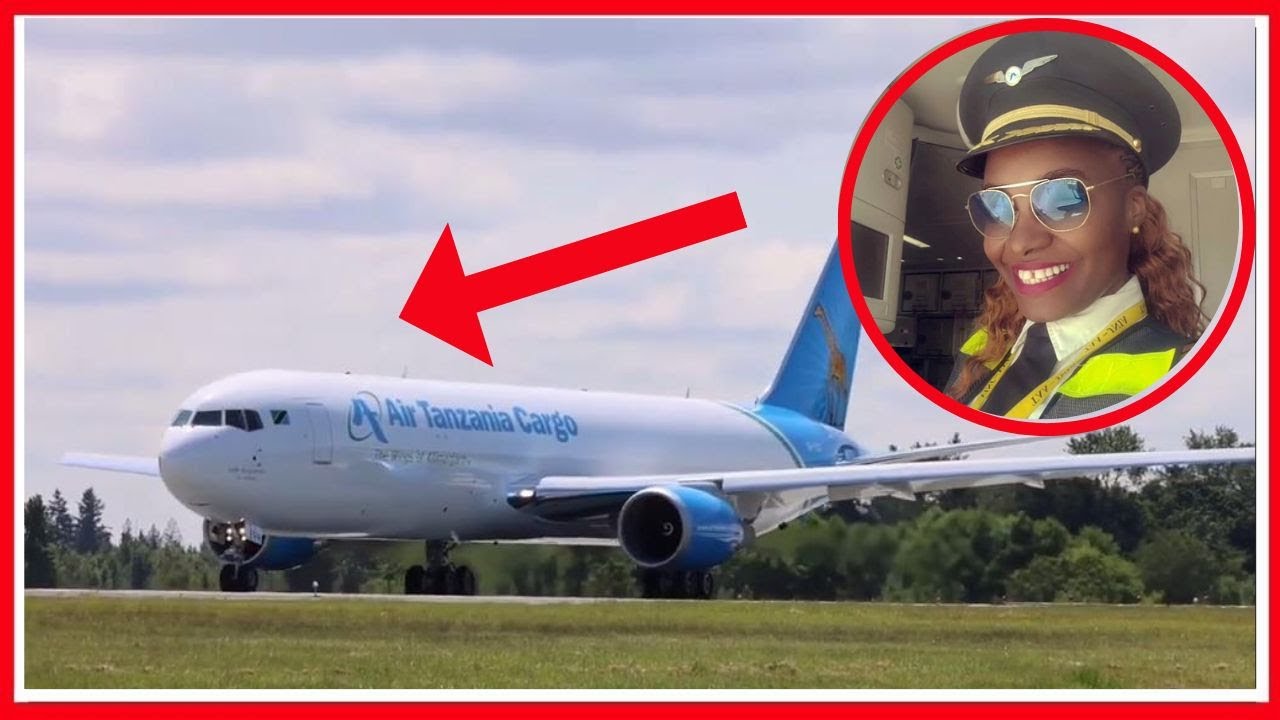 VIDEO MAREKANI: NDEGE MPYA ya TANZANIA ILIVYORUSHWA na RUBANI MWANAMKE ...