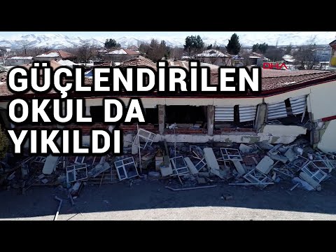 @NTV Güçlendirilen okul da depremde yıkıldı