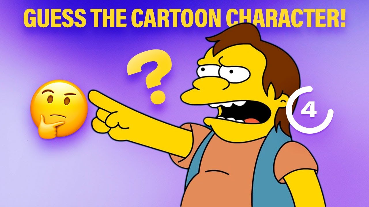 Can you guess THE CARTOON CHARACTER by photo? | QUIZ! CHALLENGE - YouTube