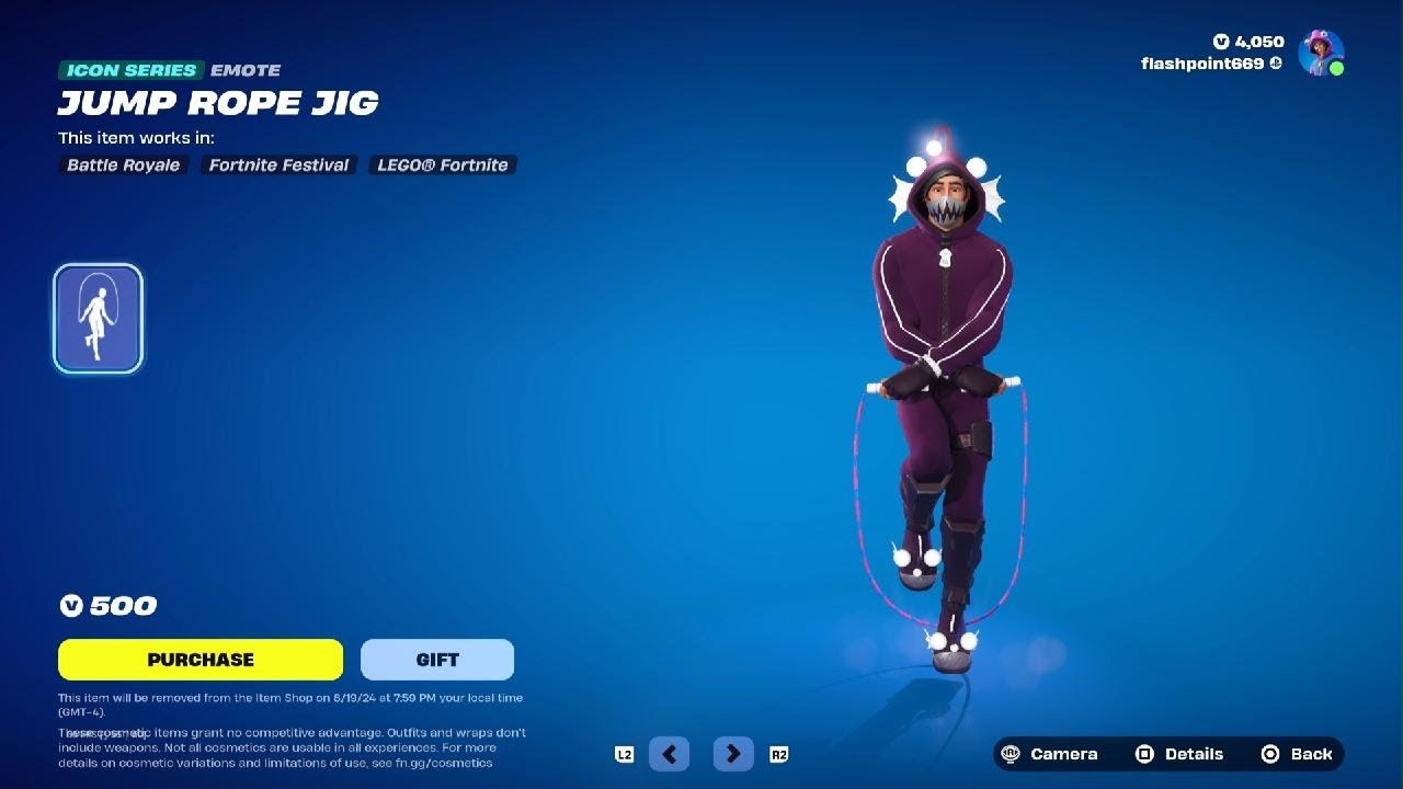 Fortnite Jump Rope Jig Emote Showcase - YouTube