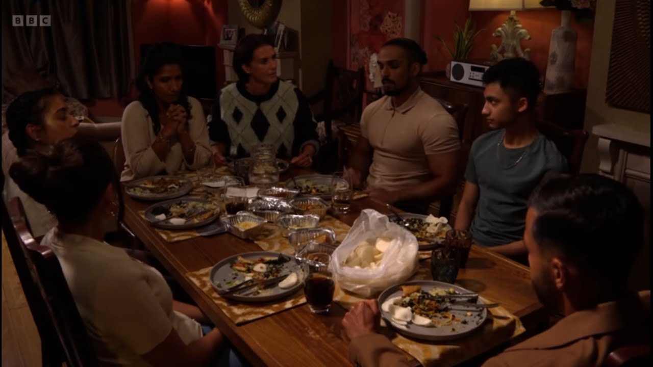 Eastenders avani tells eve about suki and Nish’s wedding blessing as ...