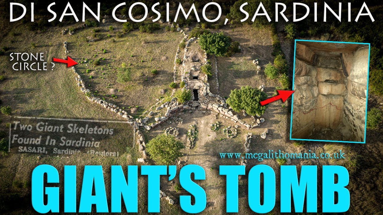 Ancient Sardinia | Giant's Tomb...with Anomalous Stone Circles ...