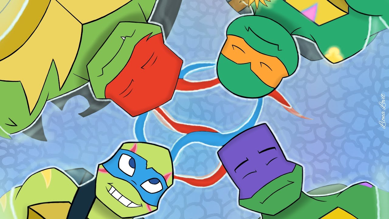 Rise Turtles vacation day speed draw - YouTube
