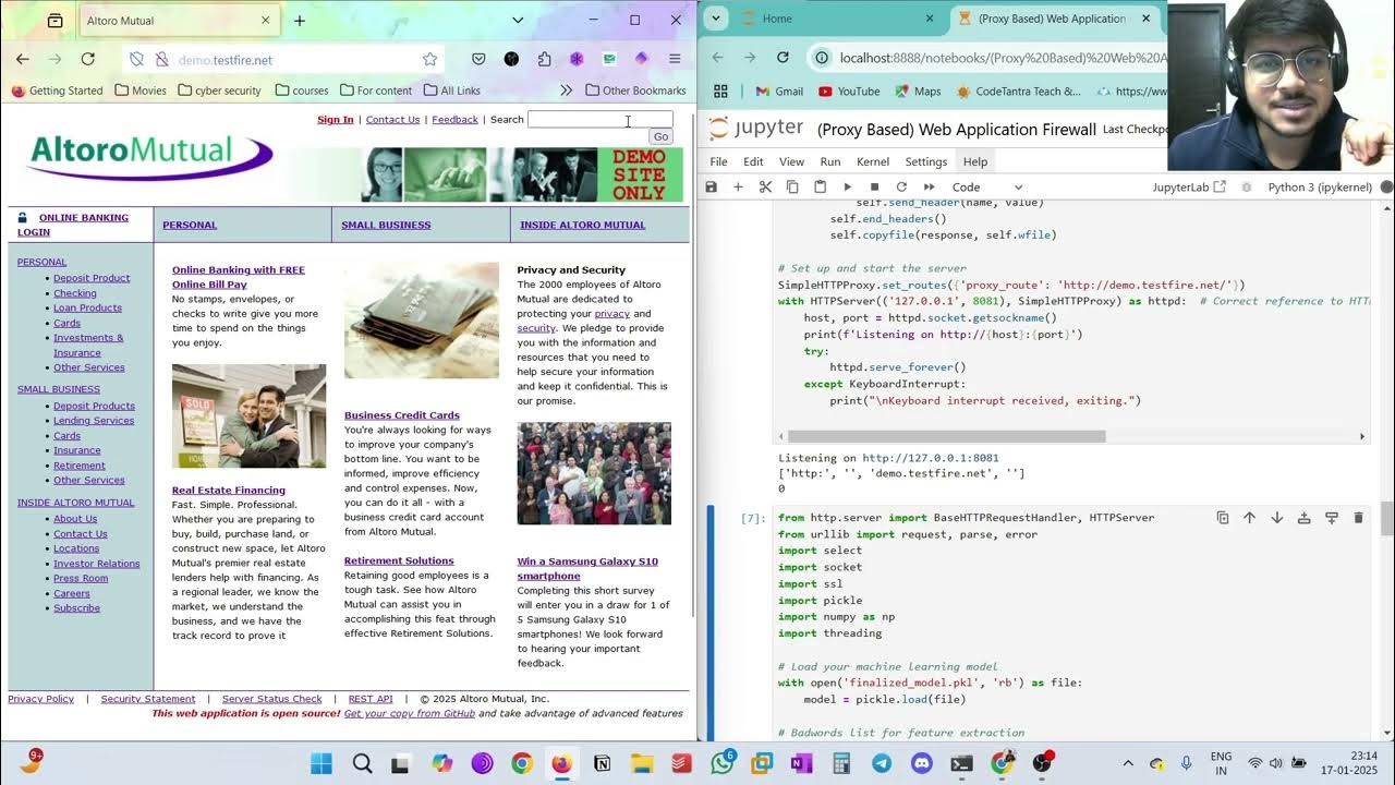 Project: Web Application Firewall | Machine Learning | Cybersecurity - YouTube