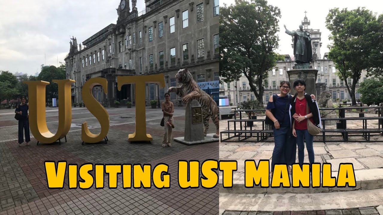 Visiting UST Manila ( University of Santo Thomas ) - YouTube