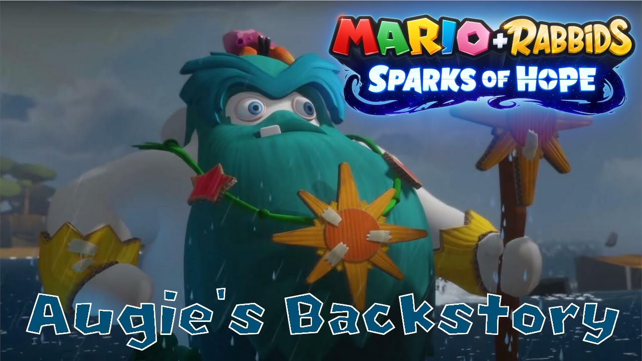 Mario + Rabbids Sparks of Hope: Augie's Backstory - YouTube