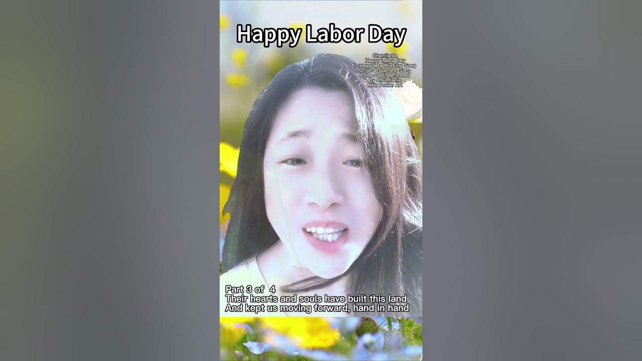 🌺🍏Happy Labor Day Song, I composed a Working Song - Original Song ...