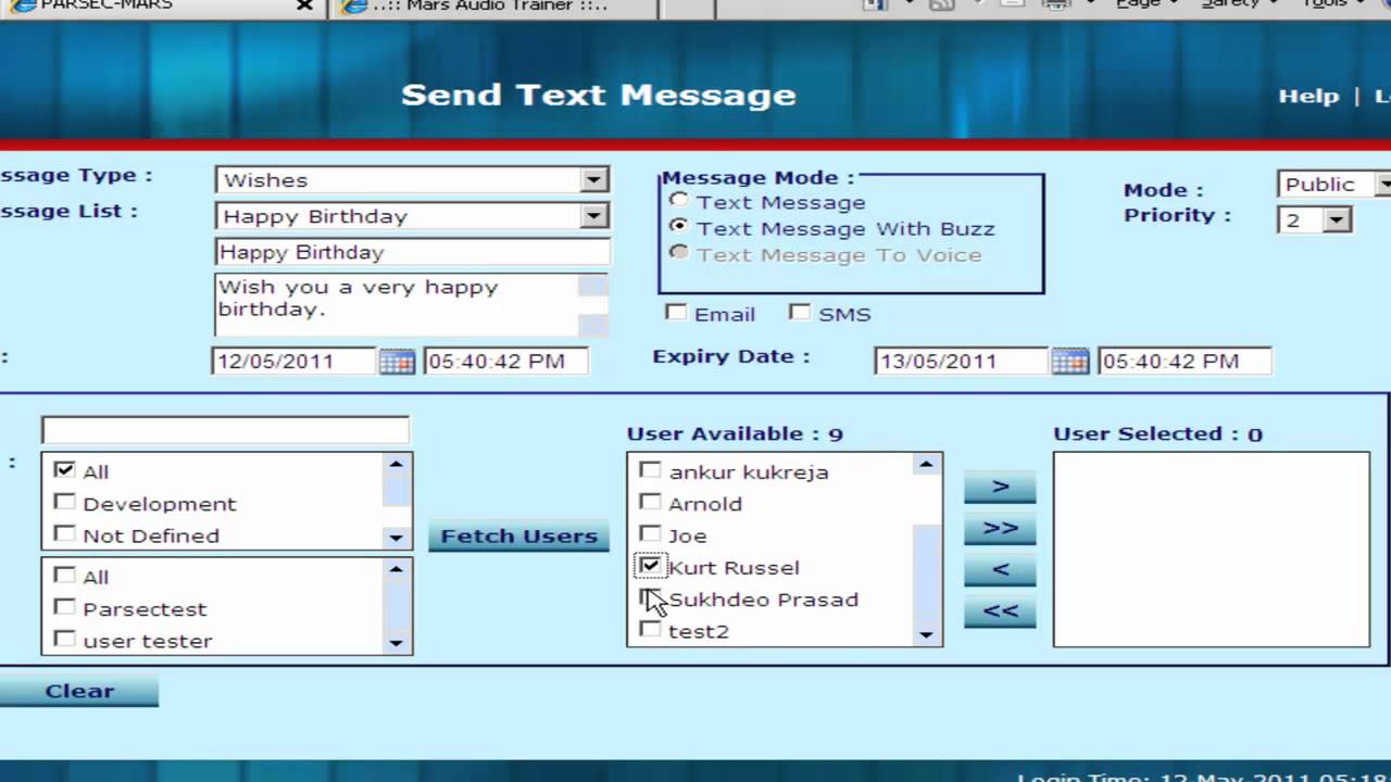Parsec's MARS Text Broadcasting Cisco IP Phone Application_New - YouTube