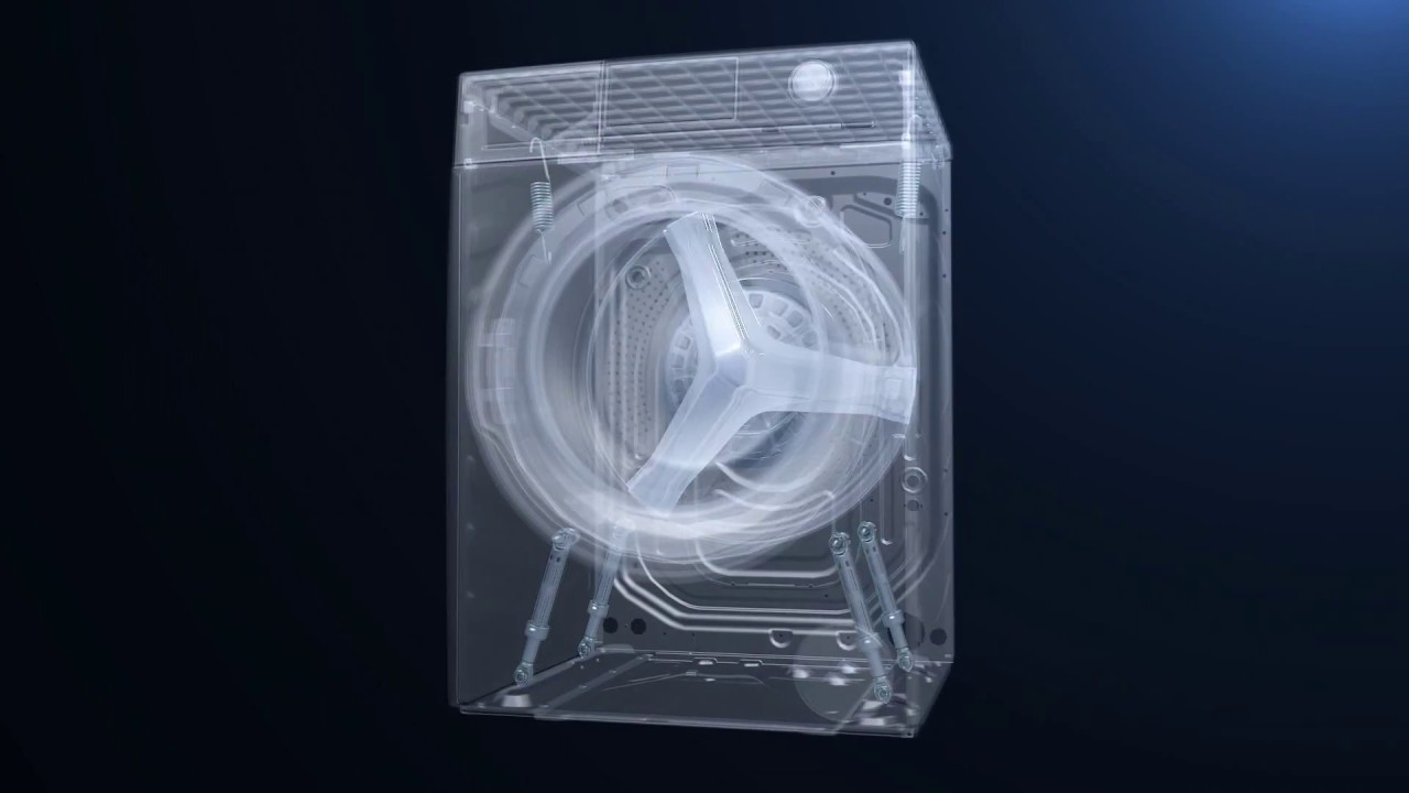 Haier washing machine -- New crystal perfection washing platform ...