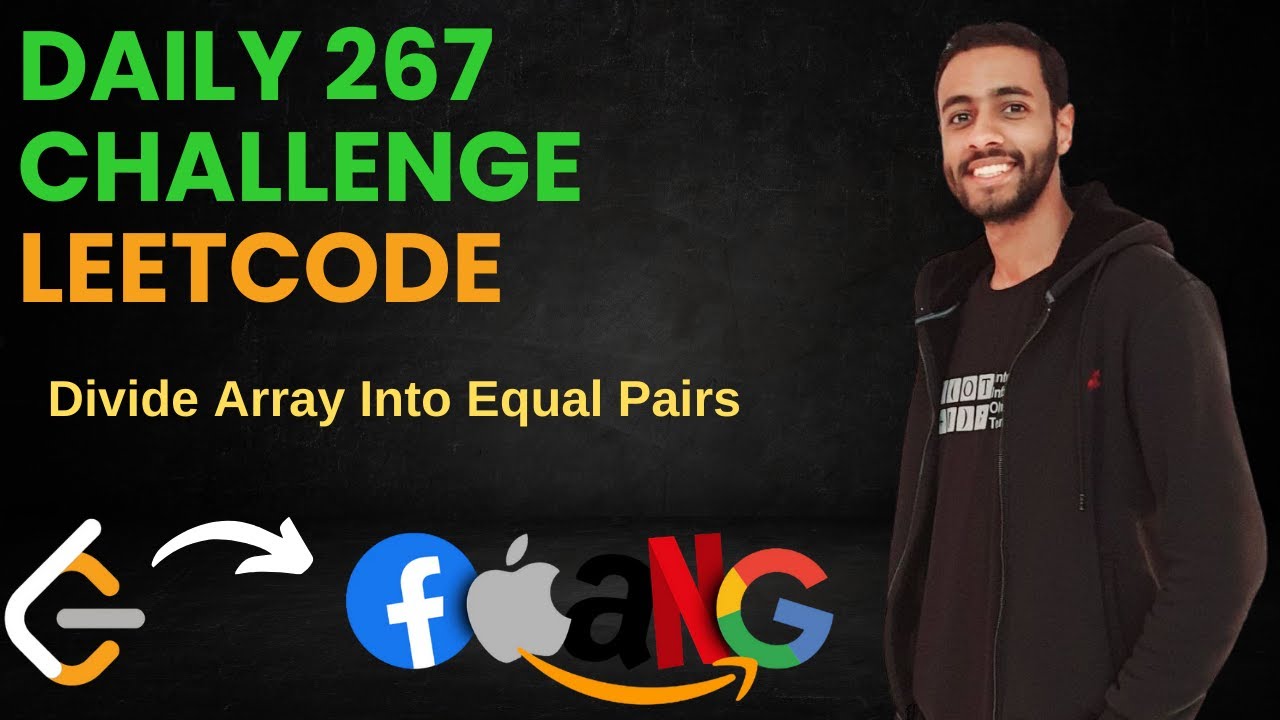 Day 267 | 2206. Divide Array Into Equal Pairs | C++ بالعربي - YouTube