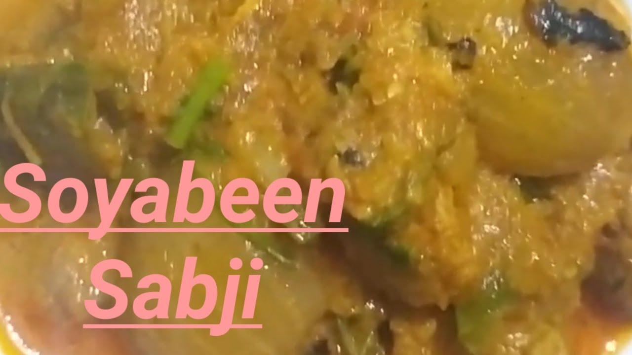 Soyabeen ki sabji from Vani's kitchen - YouTube
