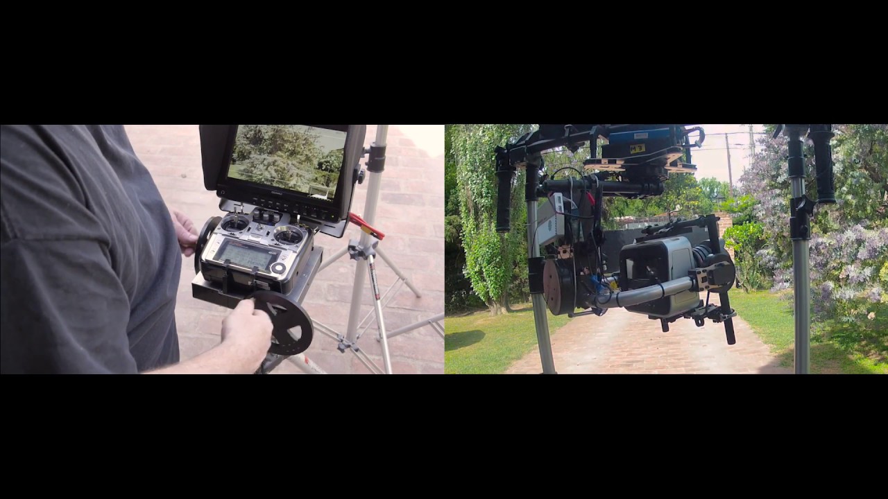 Gimbal wireless control wheels - YouTube