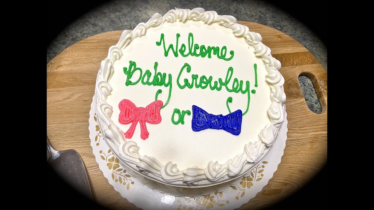 Baby Gender Reveal Party - Baby Crowley Boy or Girl? - YouTube