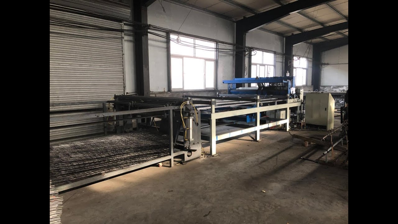 Welded wire mesh panel machine, welded wire mesh panel production line ...