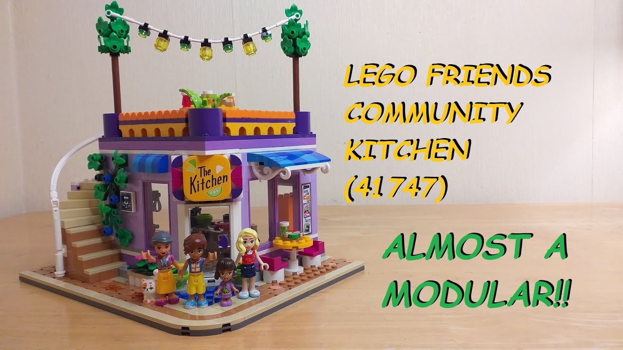 LEGO FRIENDS COMMUNITY KITCHEN (41747) - YouTube
