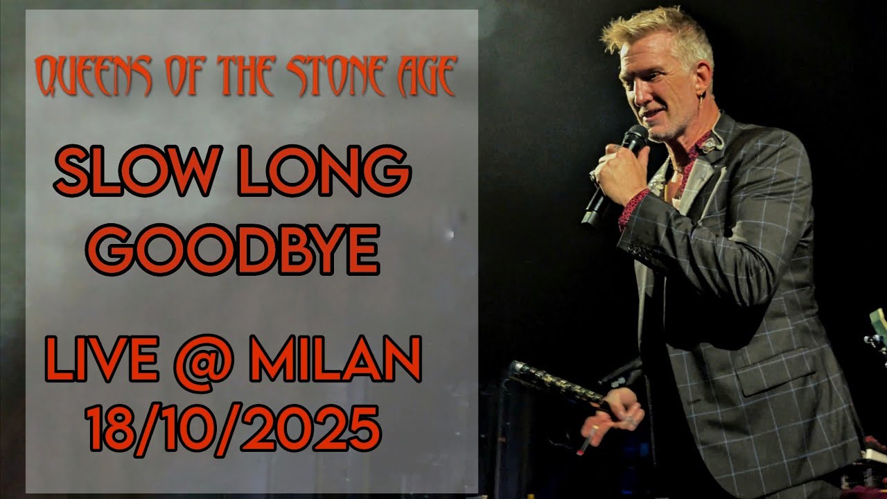 Queens of the Stone Age - Slow Long Goodbye (A Cappella 4K Live @ Milan ...