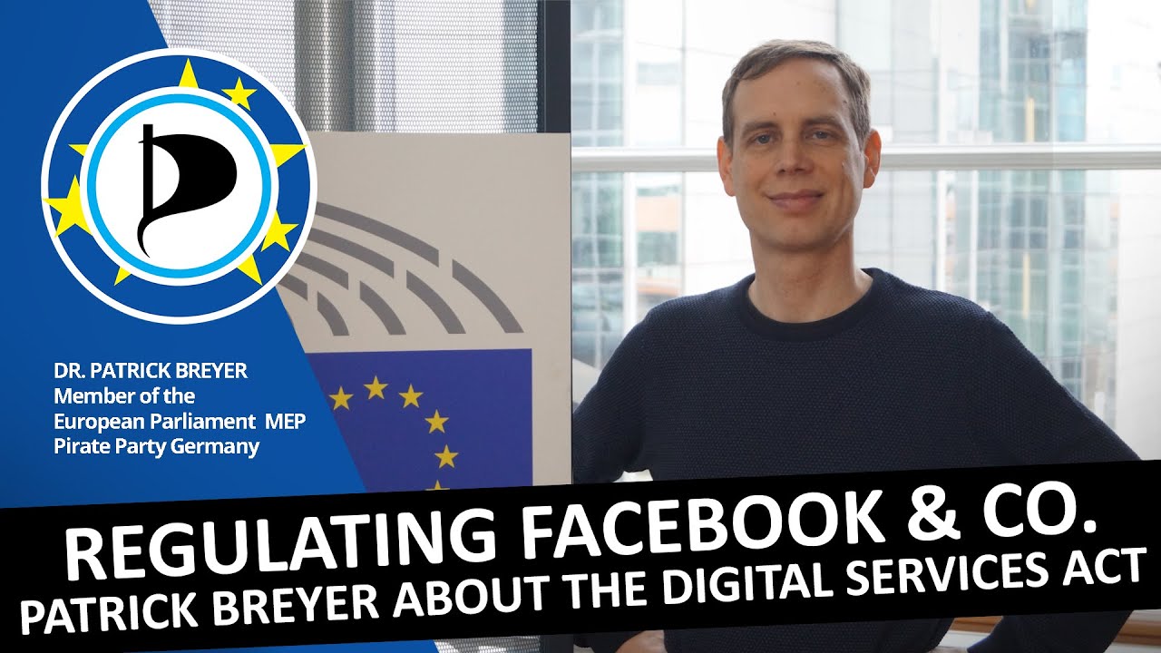 Regulating Facebook & Co.: Patrick Breyer explains priorities for ...