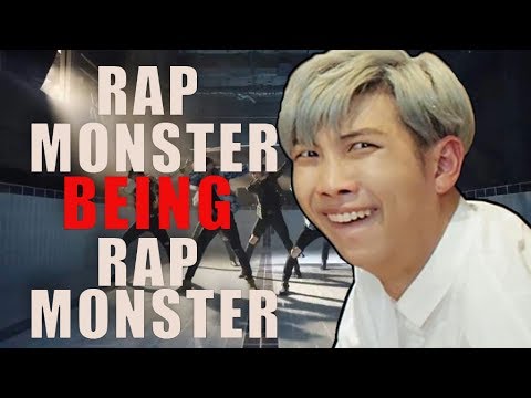 RAP MONSTER BEING RAP MONSTER - YouTube