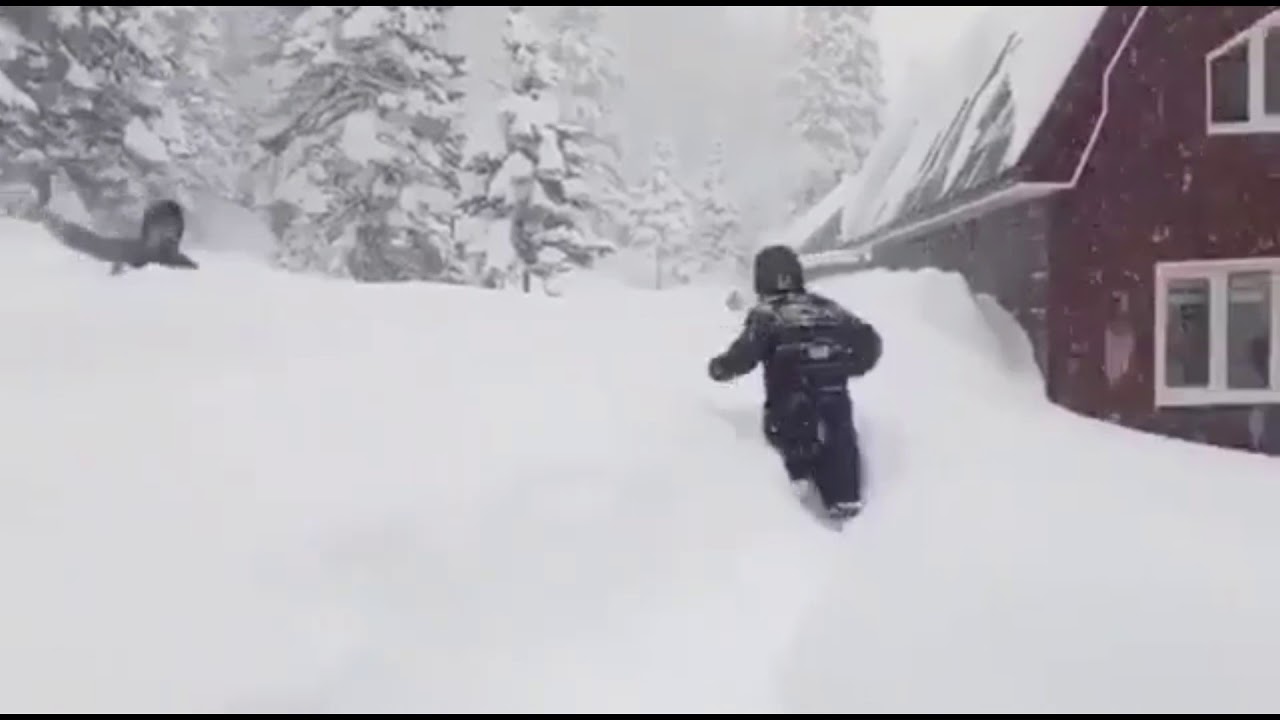 Dive deep in snow - EXTREME - north Russia - YouTube