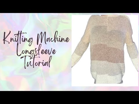 How to Knit a Sweater on your Addi Knitting Machine - YouTube
