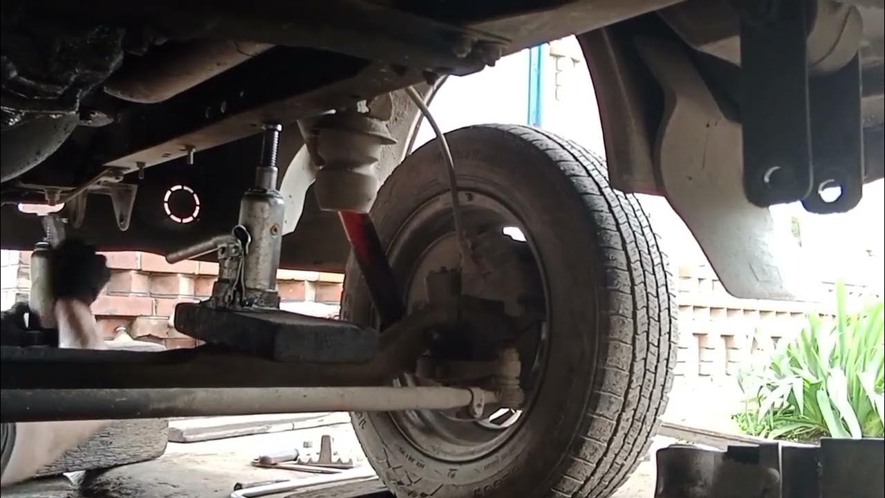 Замена сайлентблоков передней рессоры Газель бизнес. - YouTube