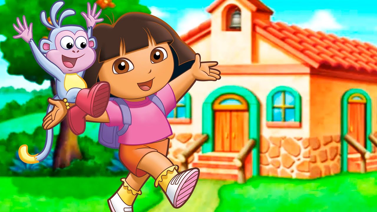 Dora the Explorer: First Day at School. - YouTube