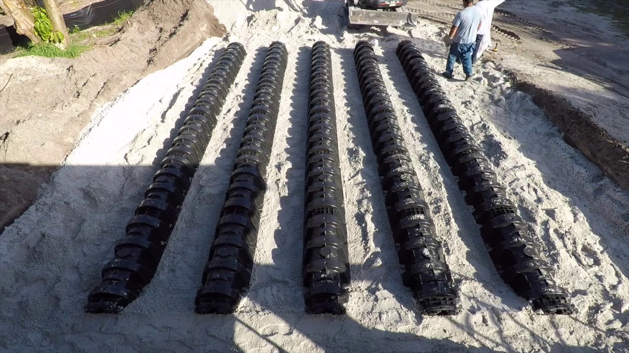 Boat house septic system - YouTube