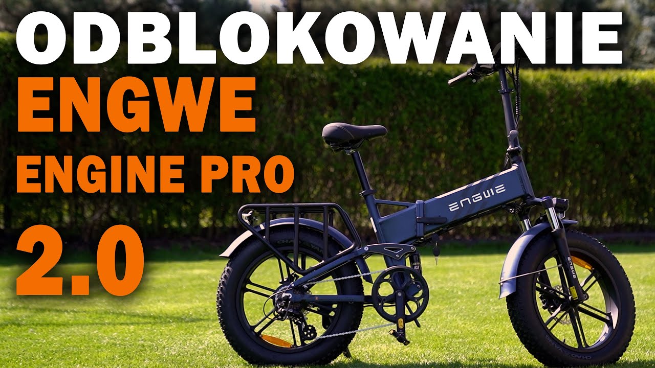 Engwe ENGINE PRO 2.0 - Odblokowanie PRĘDKOŚCI - YouTube