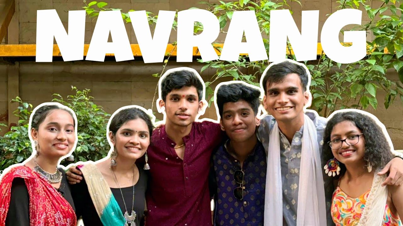 NAVRANG CELEBRATION IN PATKAR COLLEGE 🔥🥳 | BARISH MAAI GARBA🫡 | VLOG-24 ...